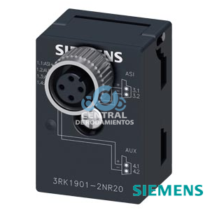 AS-Interface derivación M12 U_ASI y Uaux, con conector hembra M12 IP67 ...